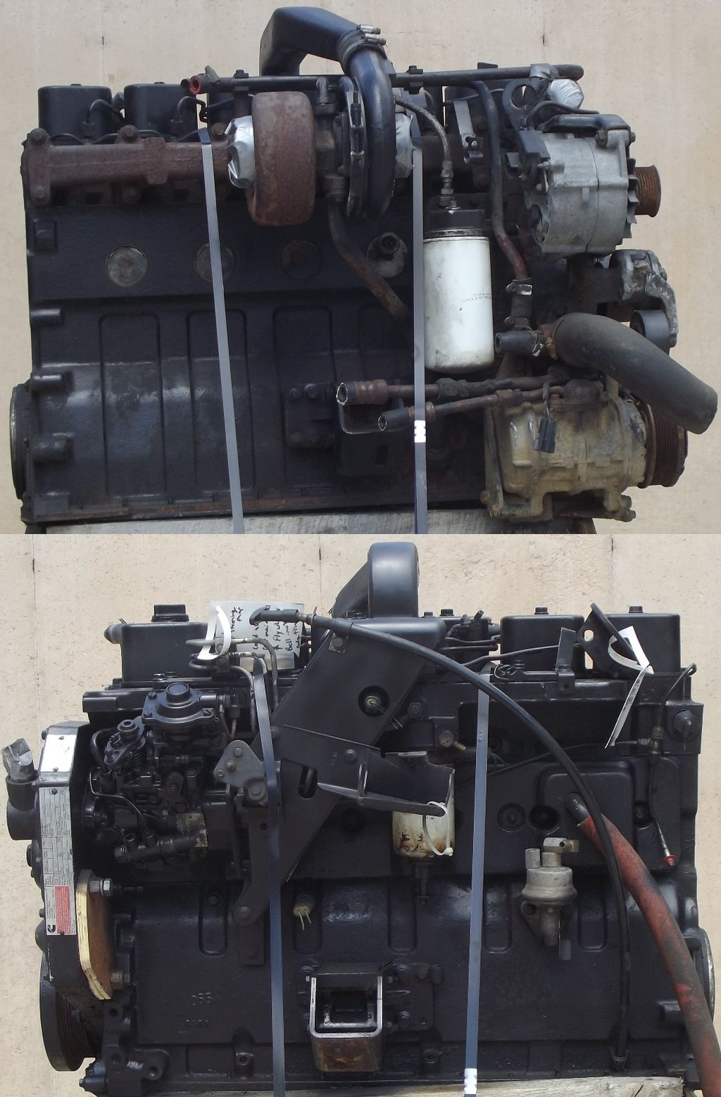 CUMMINS 6BT 5.9L COMPLETE ENGINE, GOOD RUNNER