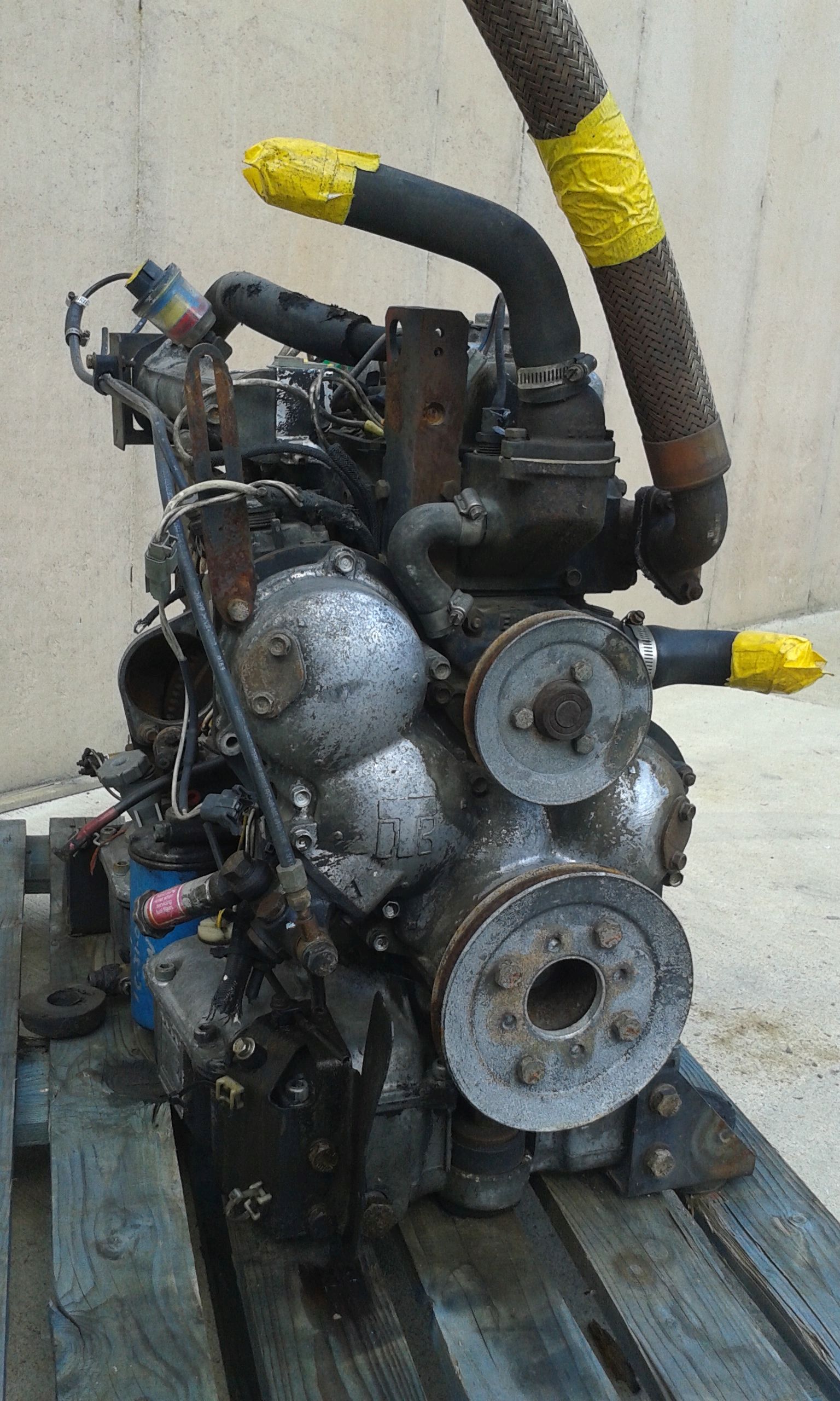 Thermo King TK D201 Engine Complete Used Test Run: 3-20-2015 Run ...